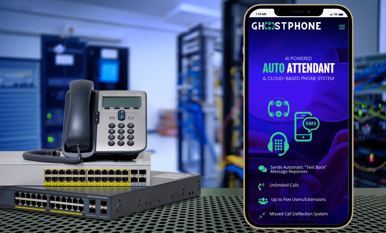 AI Phone + Auto Attendant with Auto-Generated Text Responses - $79/mo